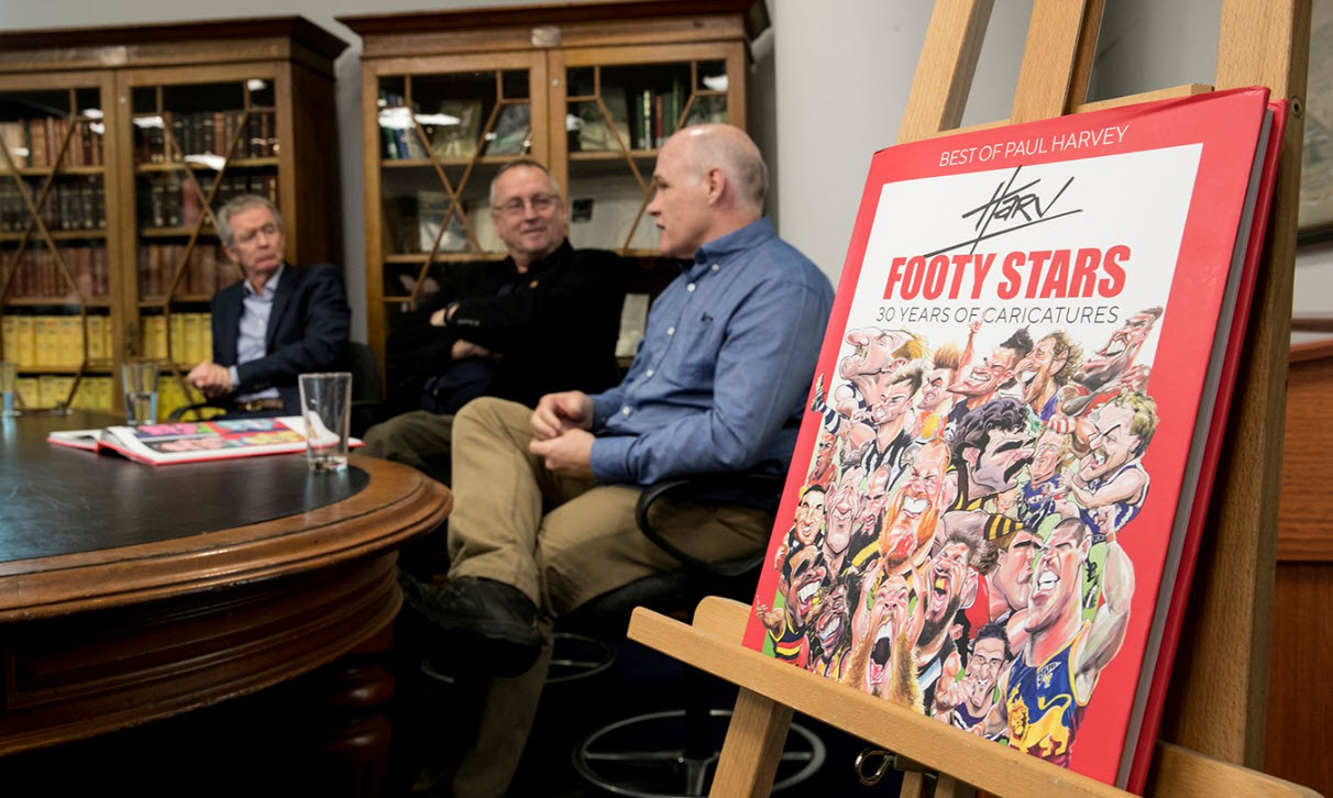30 Years of Caricature book launch – Harv Design