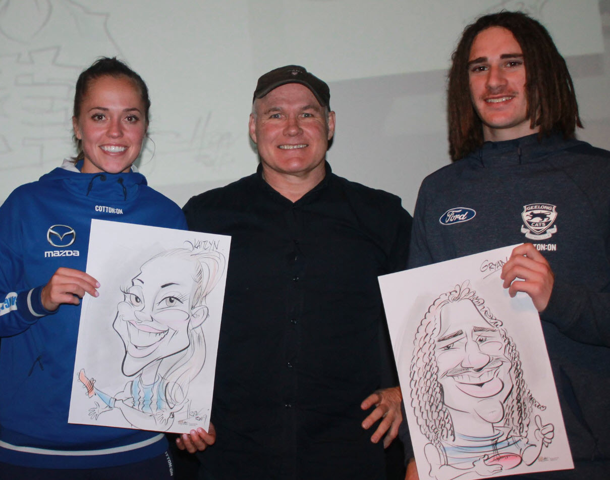 National Sports Museum drawing free caricatures – Harv Design